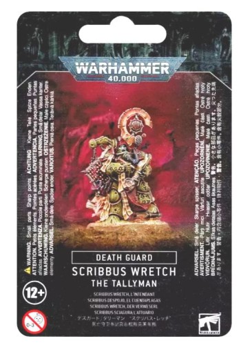 WARHAMMER 40K - DEATH GUARD SCRIBBUS WRETCH THE TALLYMAN shadowarrior.pl
