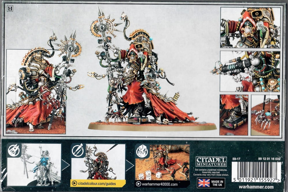 WARHAMMER 40K - ADEPTUS MECHANICUS BELISARIUS CAWL shadowarrior.pl